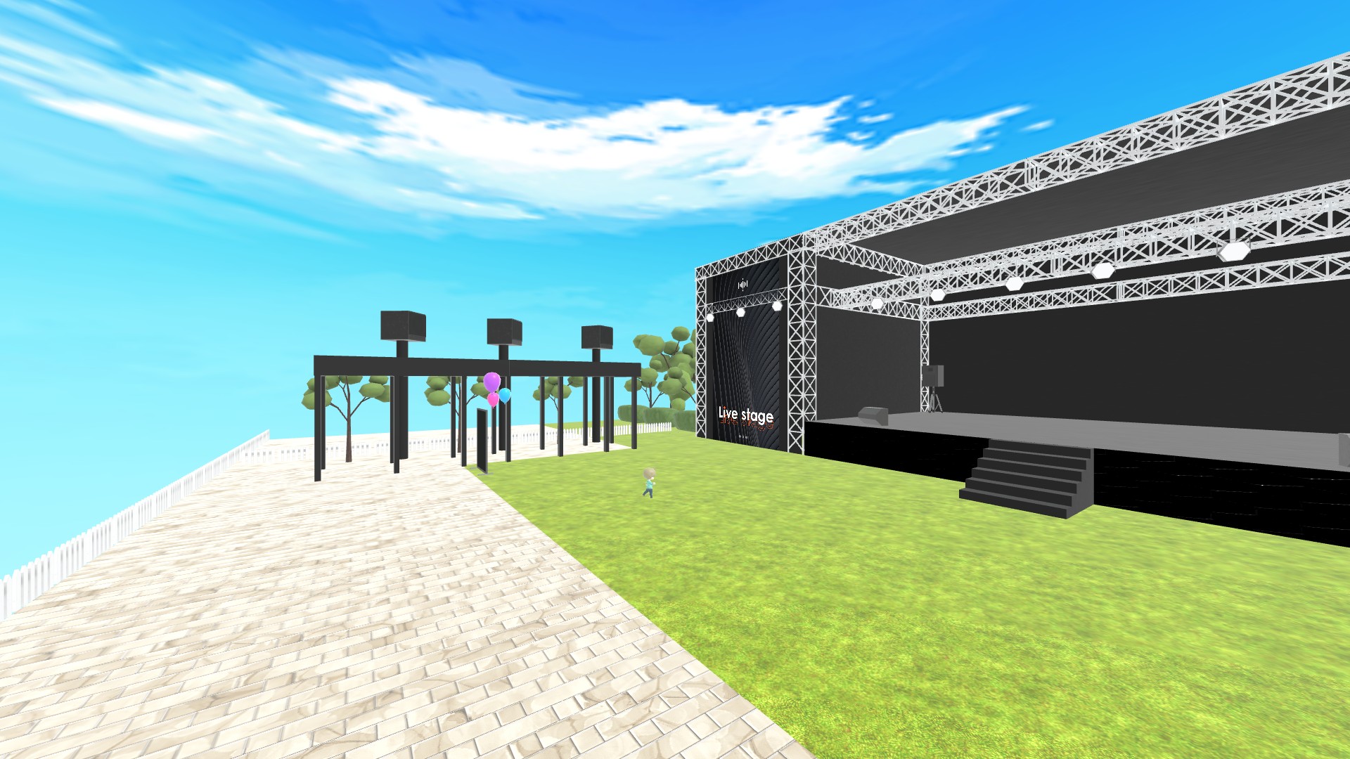 Live Stage-jump chibi | Roomiq